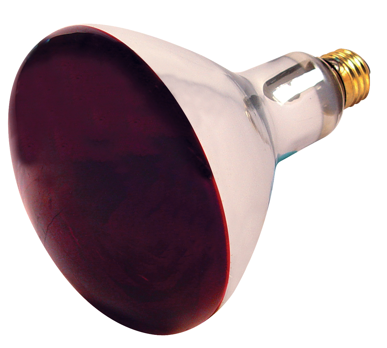 250W R40 Infrared Heat Lamp - Medium Base - Red - 120V #VSHES4998, S4998